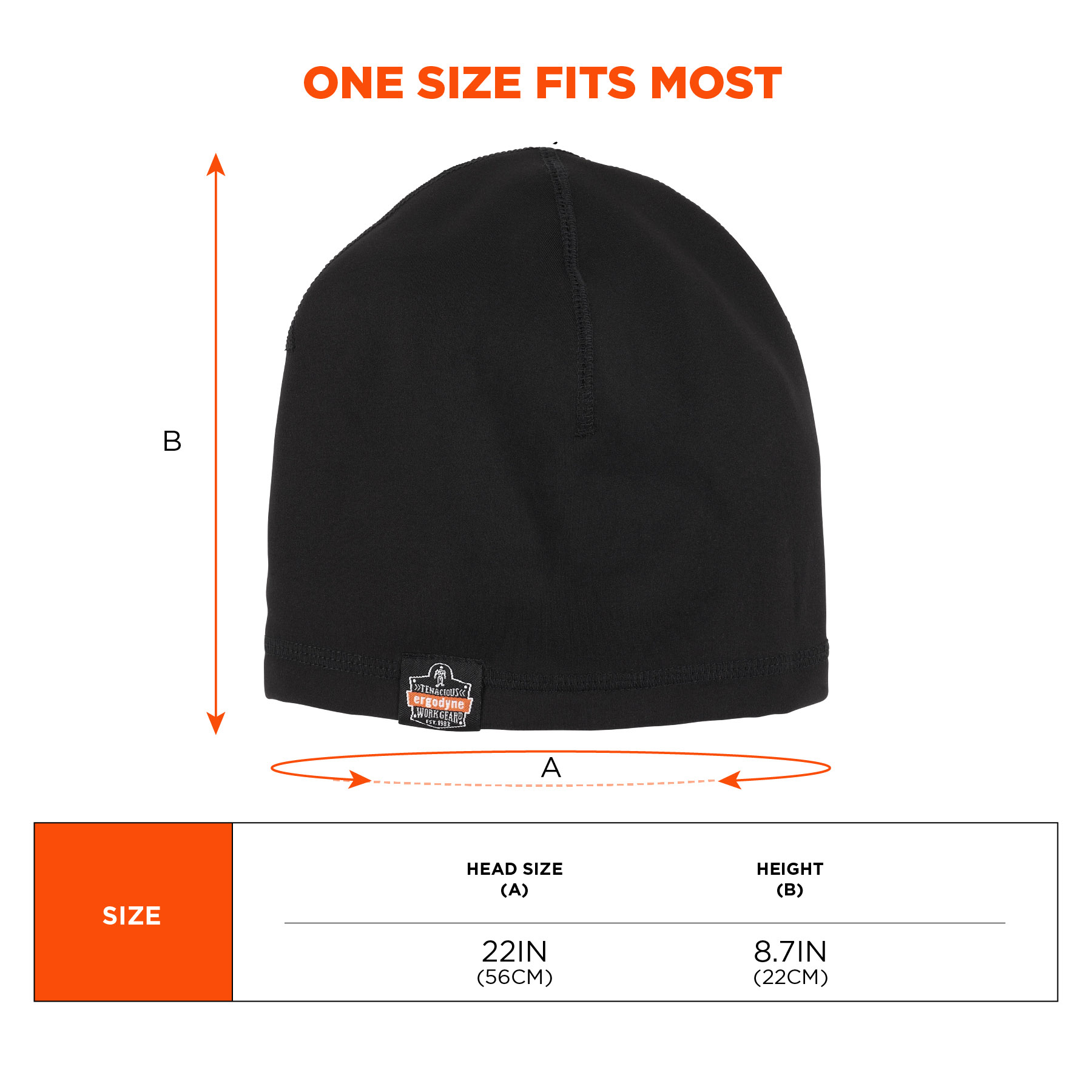 Ergodyne N-Ferno 6813 Winter Skull Cap Helmet Liner | Full Source