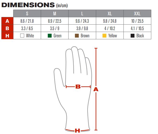 PIP 09-K1618 G-Tek KEV Seamless Knit Kevlar Blended Gloves - Nitrile ...