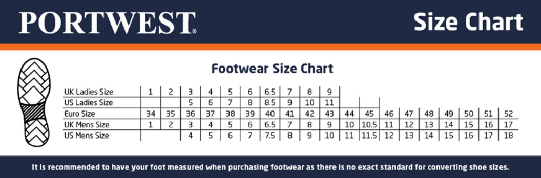 Portwest FW69 Steelite Mustang Boots - Black | Full Source