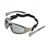 Pyramex G504DT Capstone Goggles - Gray Frame - Clear H2X Anti-Fog Dual ...