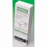 MSA 10026005 Aurora Safety Glasses - Black Frame - Clear Anti-Fog Lens ...