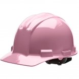 Bullard S61LPP Standard Hard Hat - Pinlock Suspension - Light Pink ...