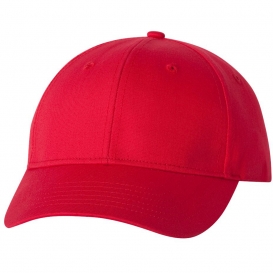 Valucap VC100 Lightweight Twill Cap - Red | Full Source