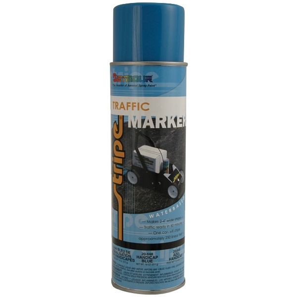 Seymour Water Based Traffic Marking Paint - Handicap Blue | Full Source