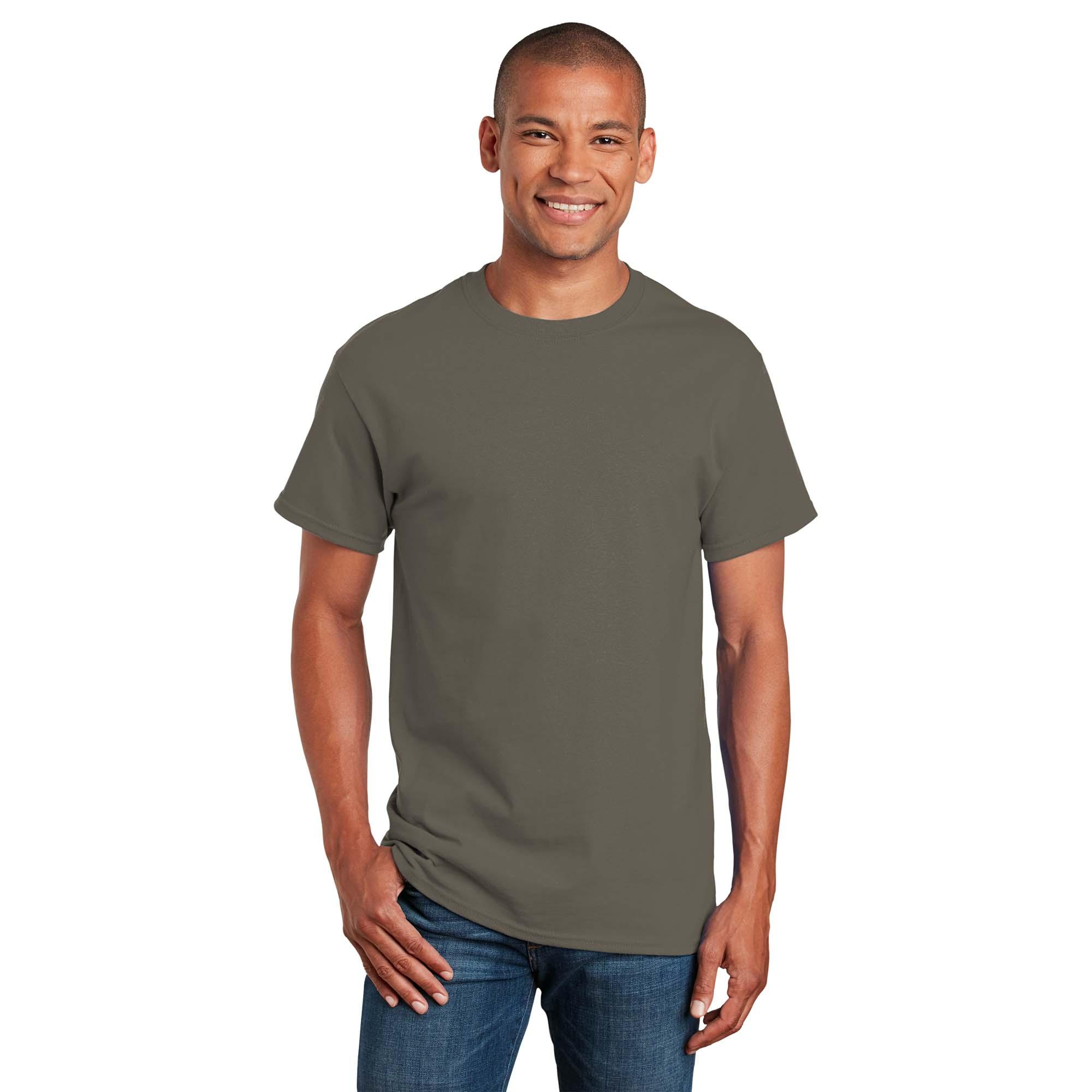 Gildan 2000 Ultra Cotton 100% US Cotton T-Shirt - Prairie Dust | Full ...