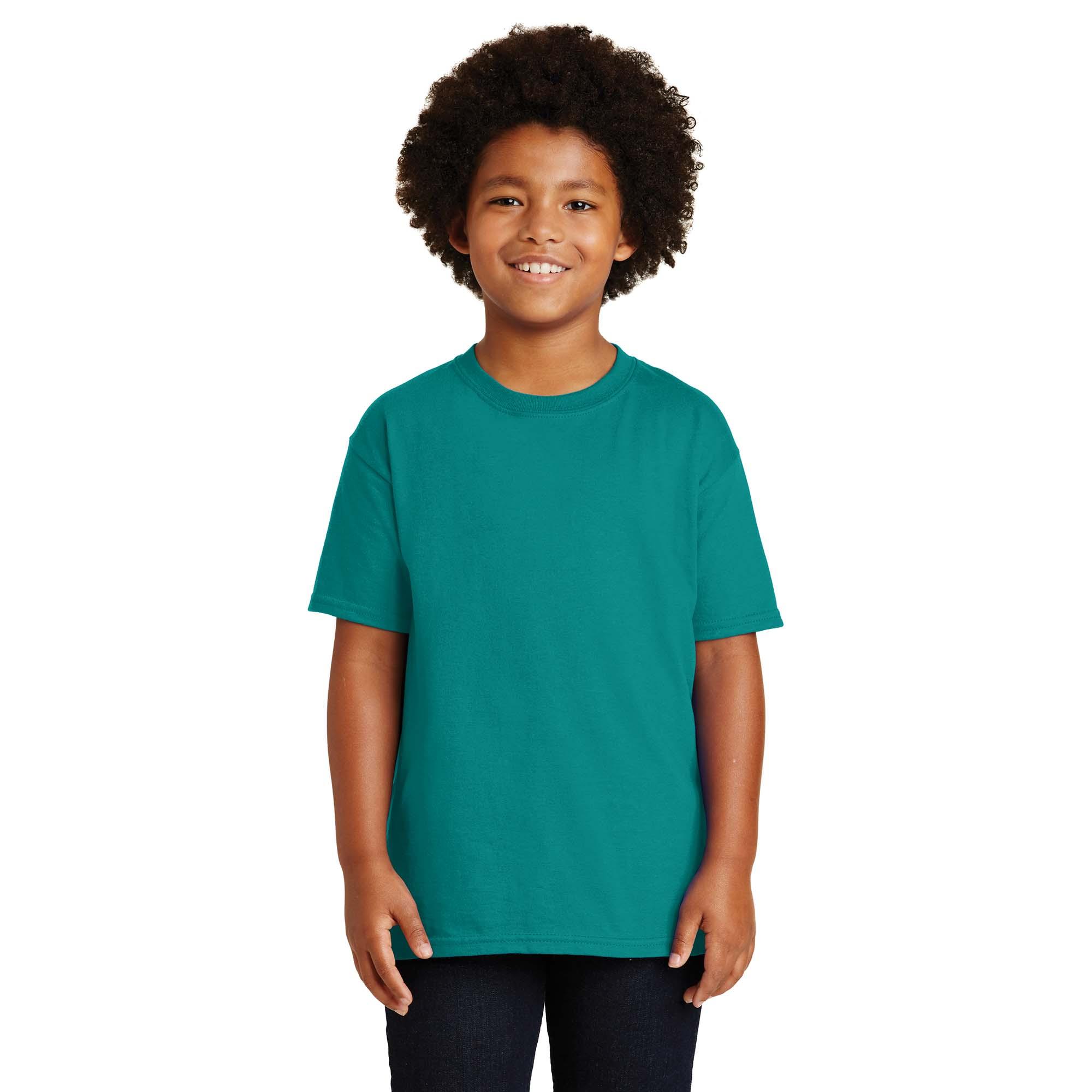 Gildan 2000B Youth Ultra Cotton 100% US Cotton T-Shirt - Jade Dome ...