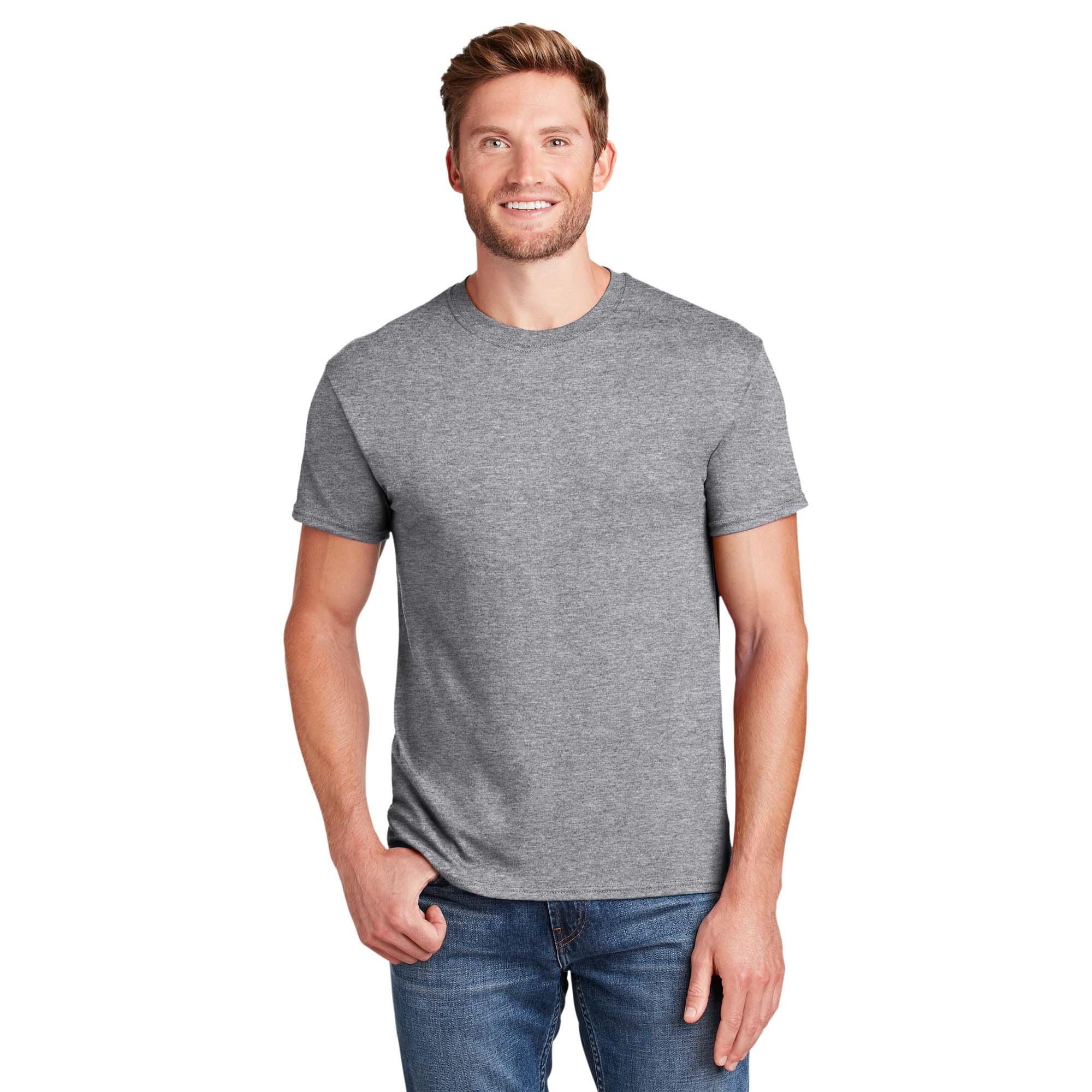 Hanes 4200 X-Temp T-Shirt - Light Steel | FullSource.com
