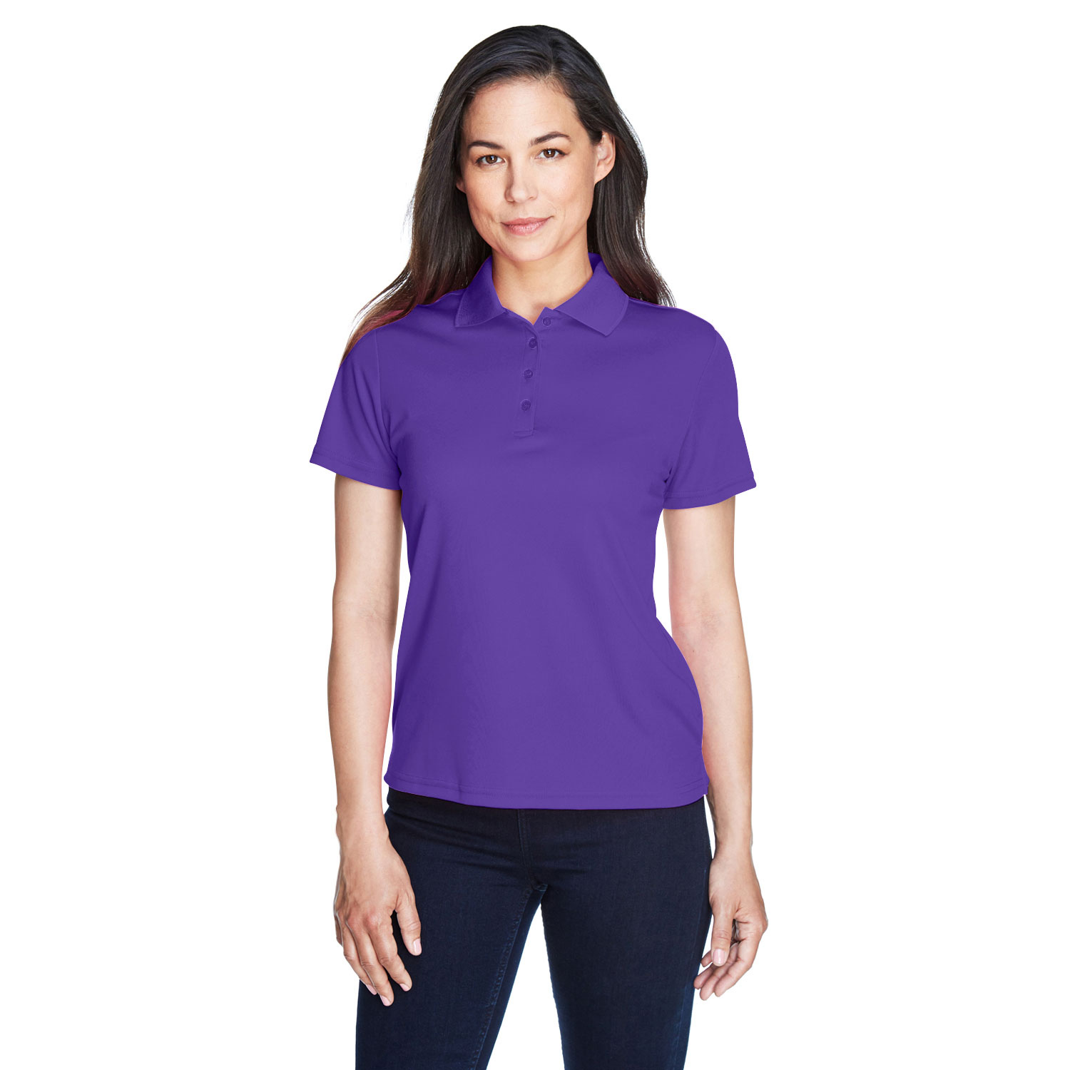 Core 365 78181 Ladies Origin Performance Pique Polo - Campus Purple ...