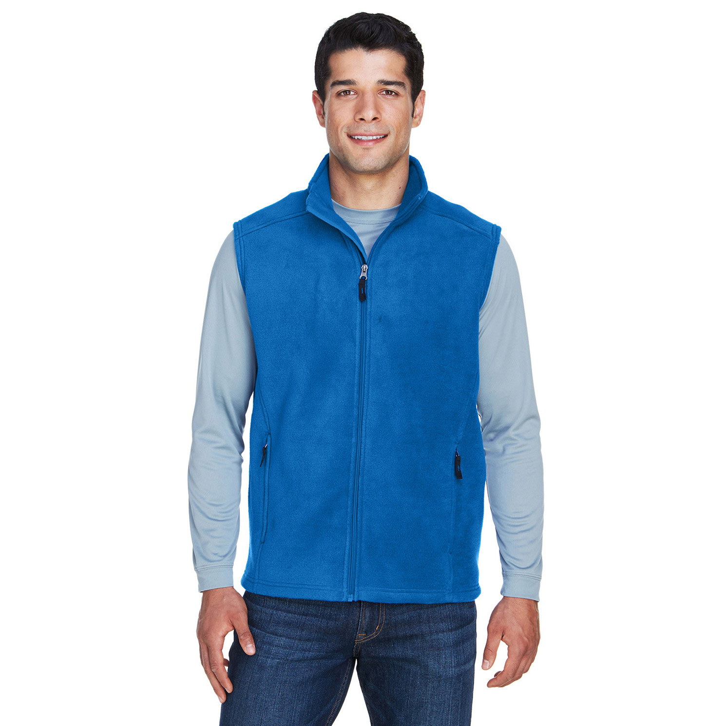 Core 365 88191 Men's Journey Fleece Vest - True Royal | Full Source
