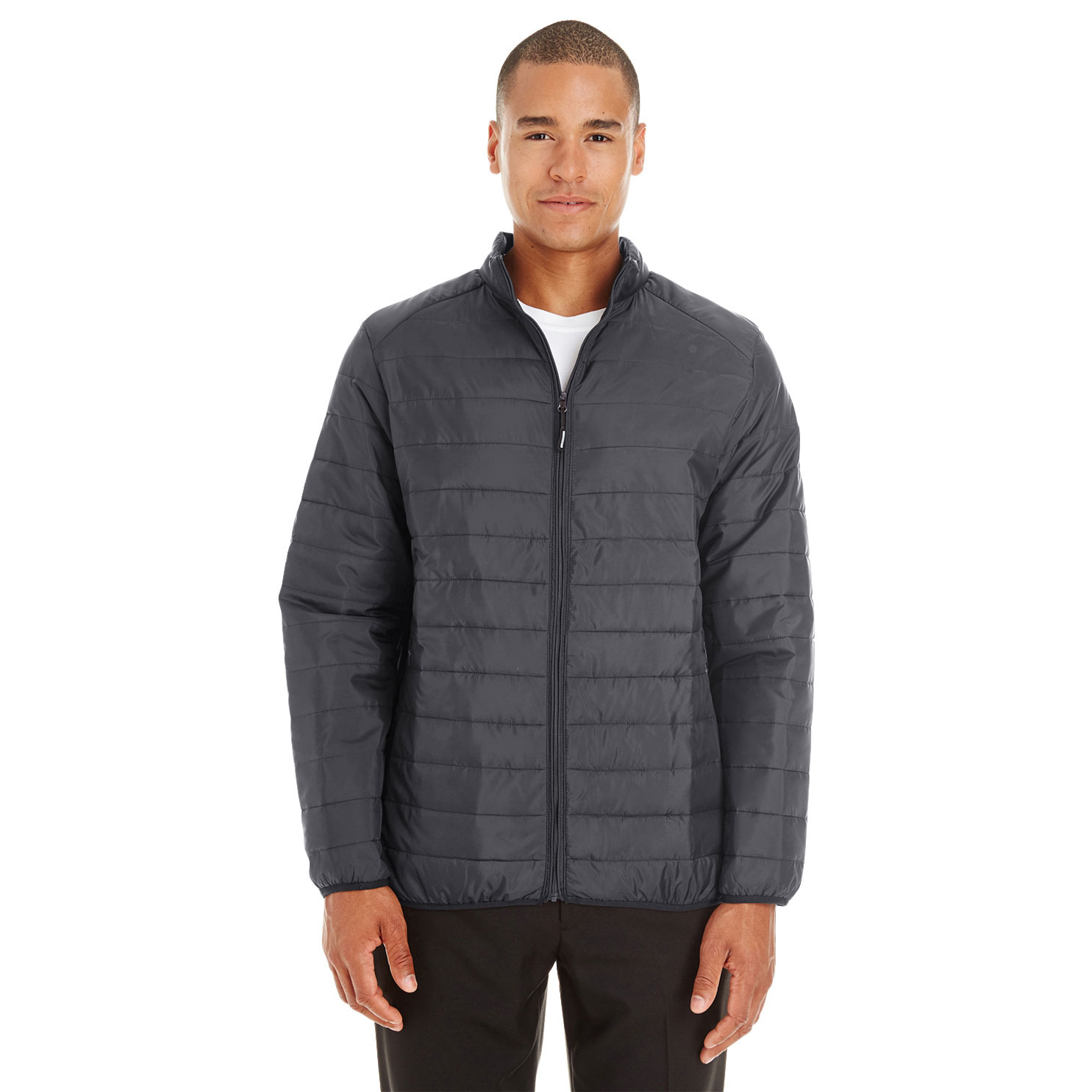 Core 365 CE700 Men's Prevail Packable Puffer Jacket - Carbon | Full Source