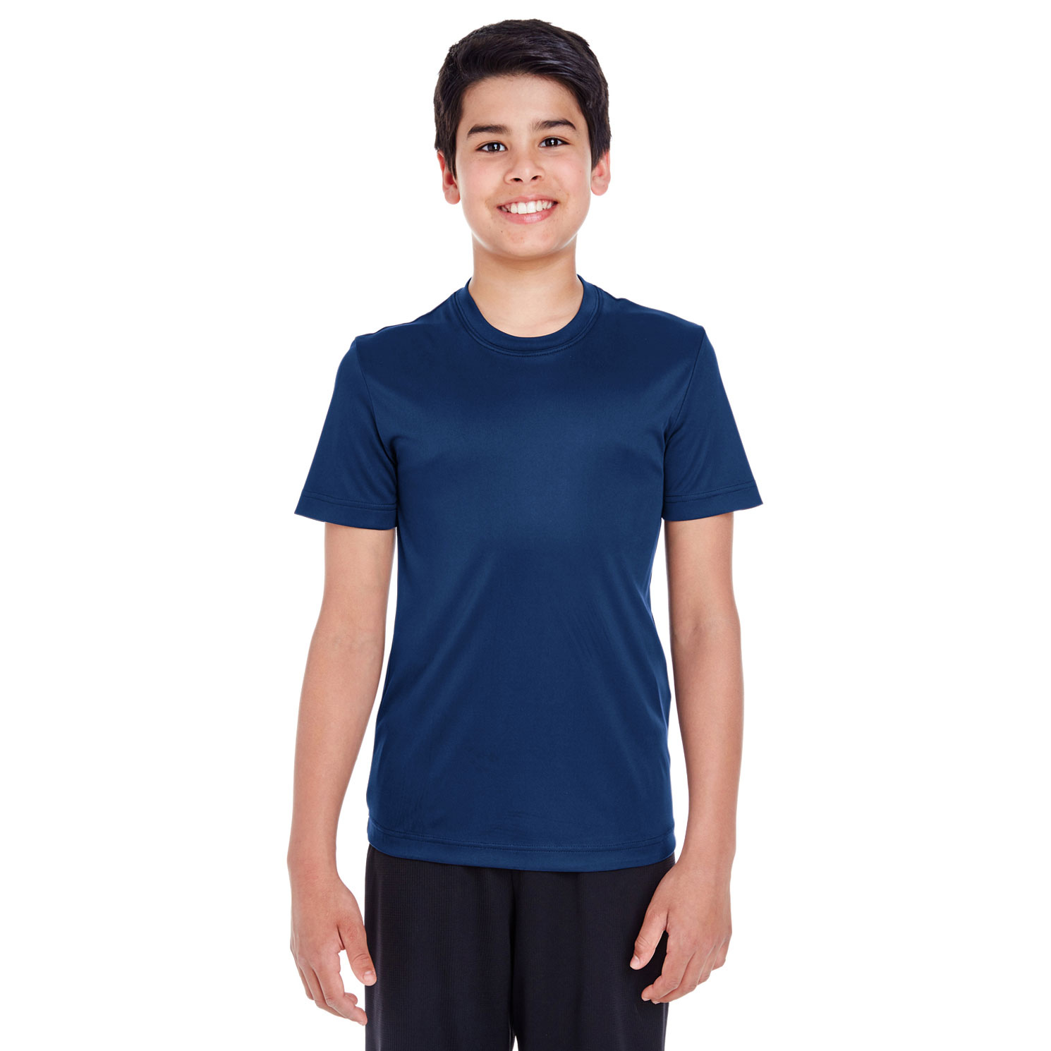 Team 365 TT11Y Youth Zone Performance T-Shirt - Sport Dark Navy | Full ...