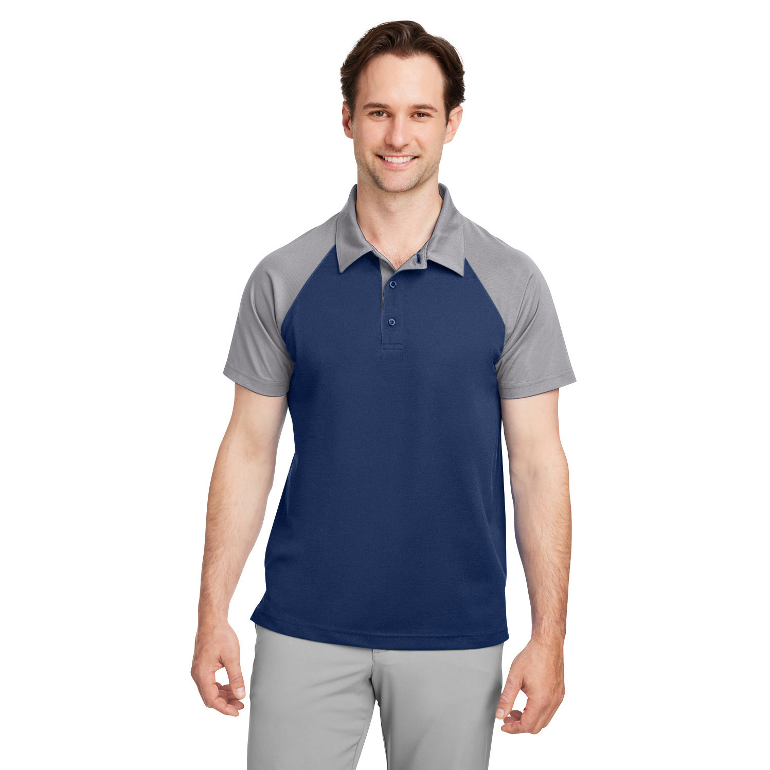 Team 365 TT21C Men's Command Snag Protection Colorblock Polo - Sport ...