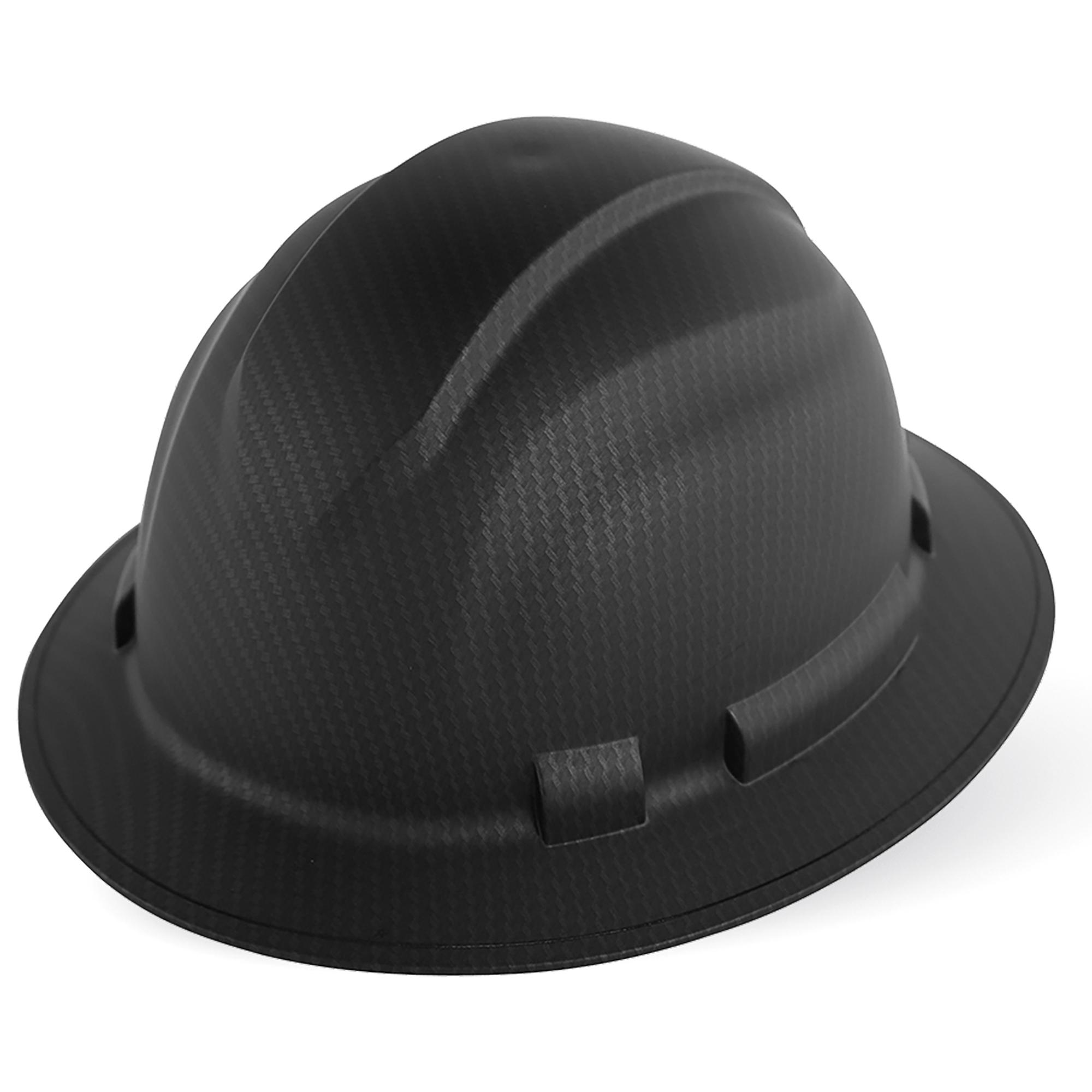 Bullhead Safety HH-F1 Full Brim Hard Hat - 6-Point Ratchet Suspension ...