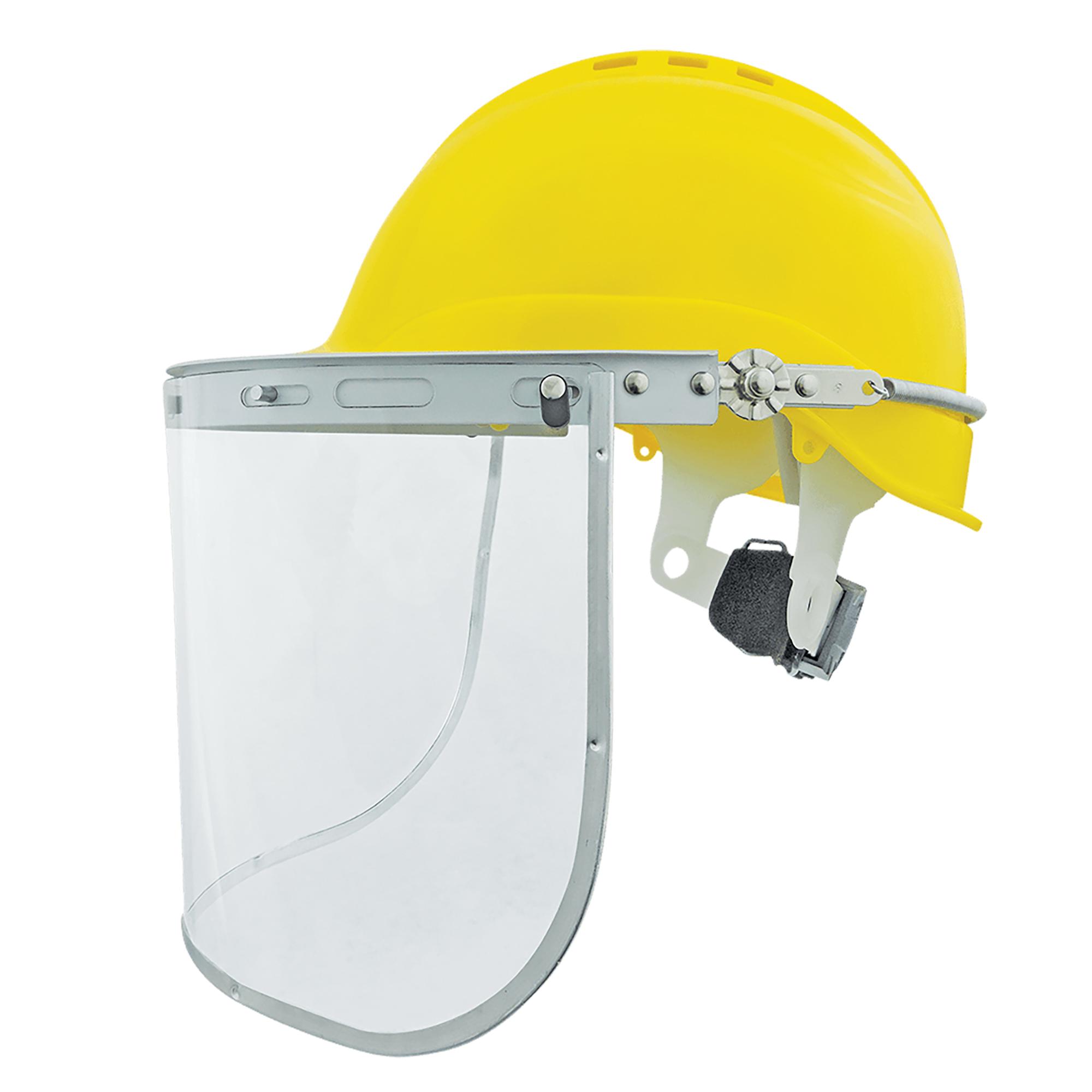 Bullhead Safety HH-V2 Clear Aluminized Polycarbonate Face Shield | Full ...
