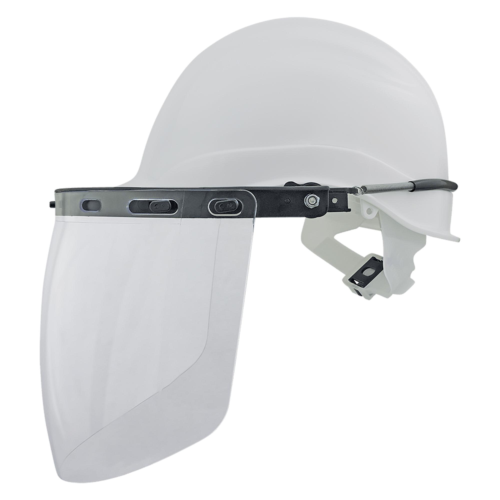 Bullhead Safety HH-V5 Toric Polycarbonate Face Shield - Clear Lens ...