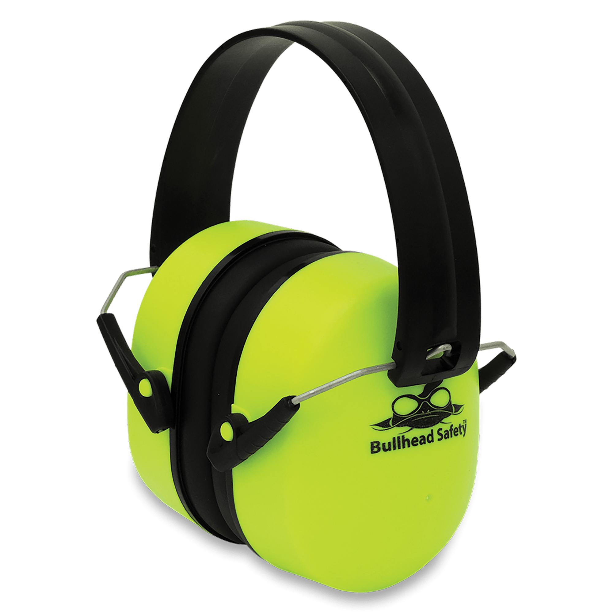 Bullhead Safety HP-M2 Premium High-Visibility Foldable Earmuffs | Full ...