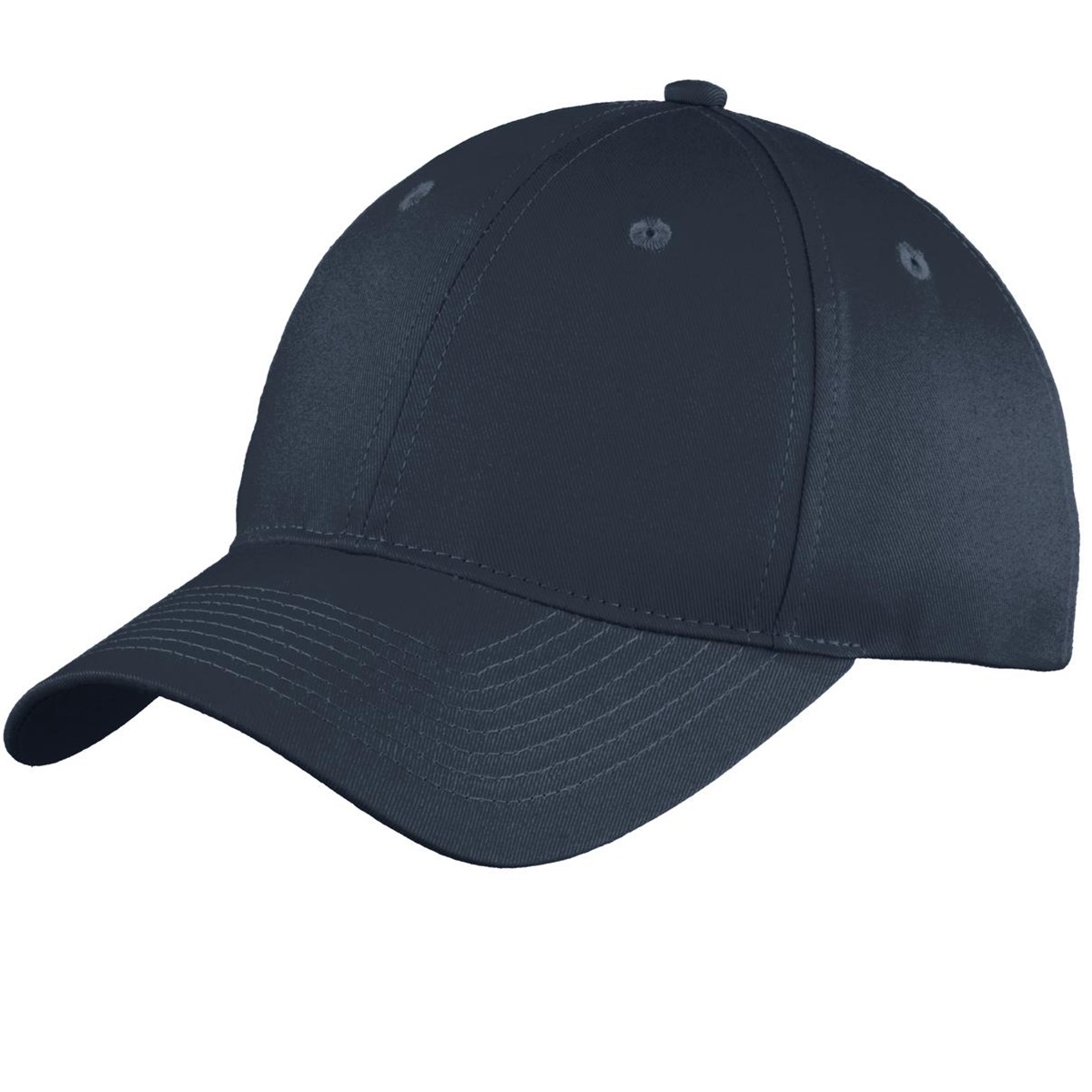 Port Authority C914 Six-Panel Unstructured Twill Cap - Navy | Full Source