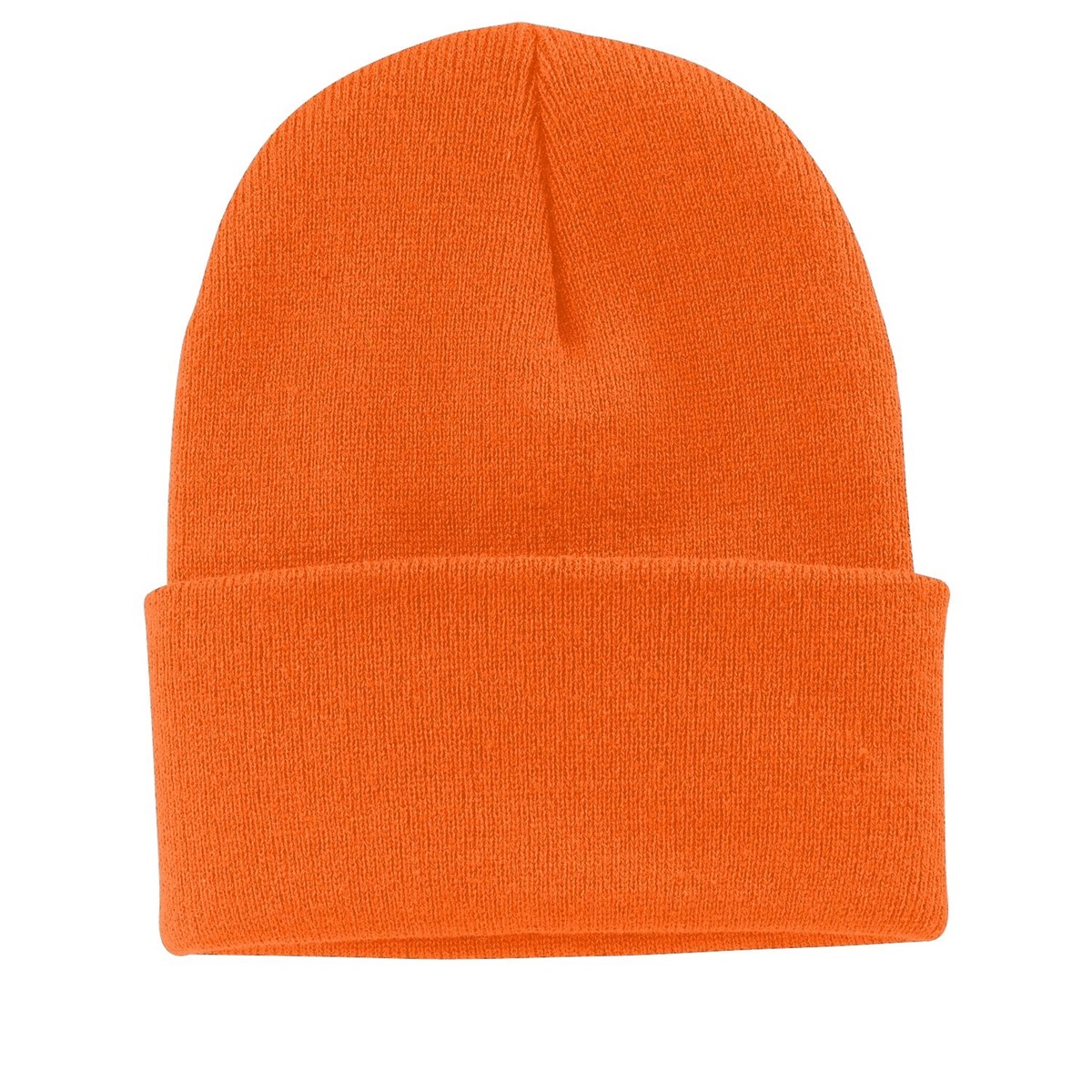 Port Authority CP90 Knit Cap - Neon Orange | Full Source
