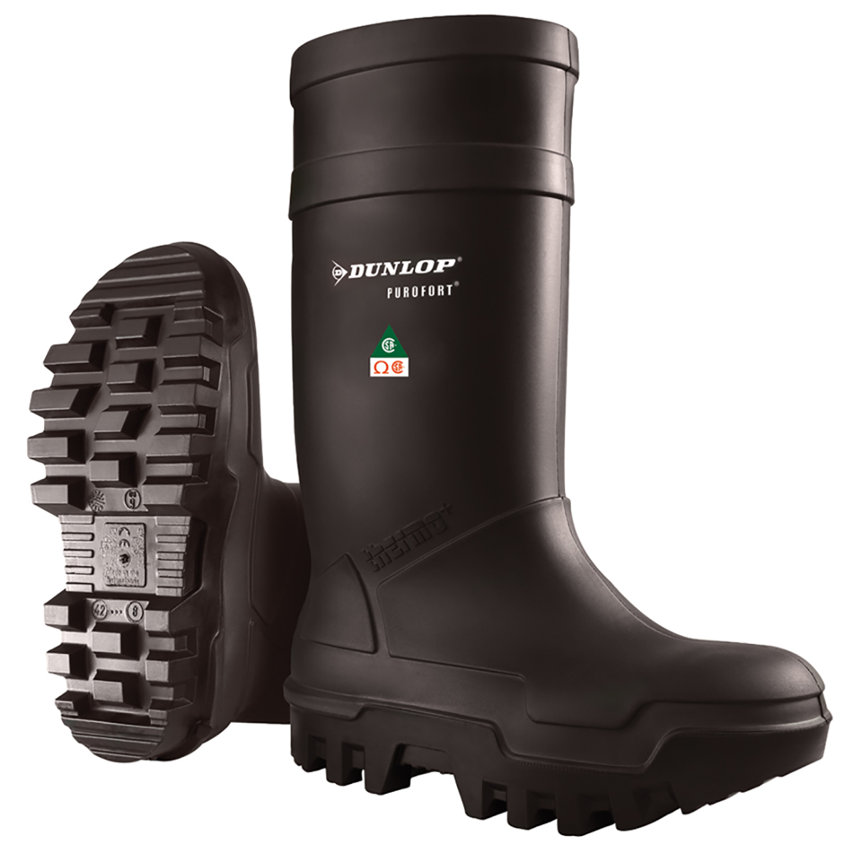 Dunlop E652033 Purofort Thermo+ Full Safety Omega/EH Boots | FullSource.com