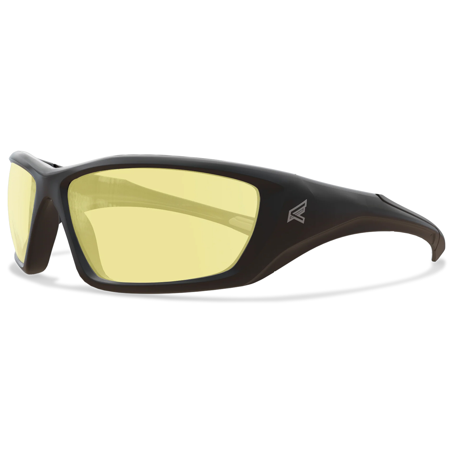 Edge XR412 Robson Safety Glasses - Black Frame - Yellow Lens | Full Source