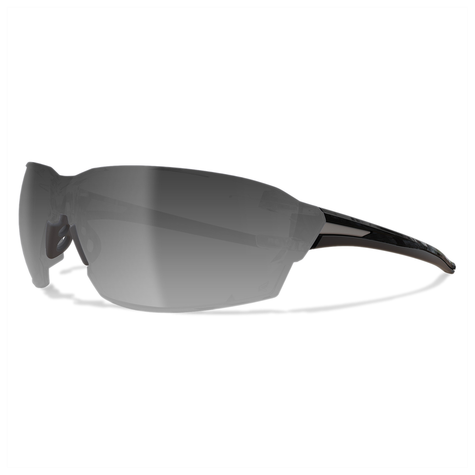 Edge XV417 Nevosa Safety Glasses - Black Frame - Silver Mirror Lens ...