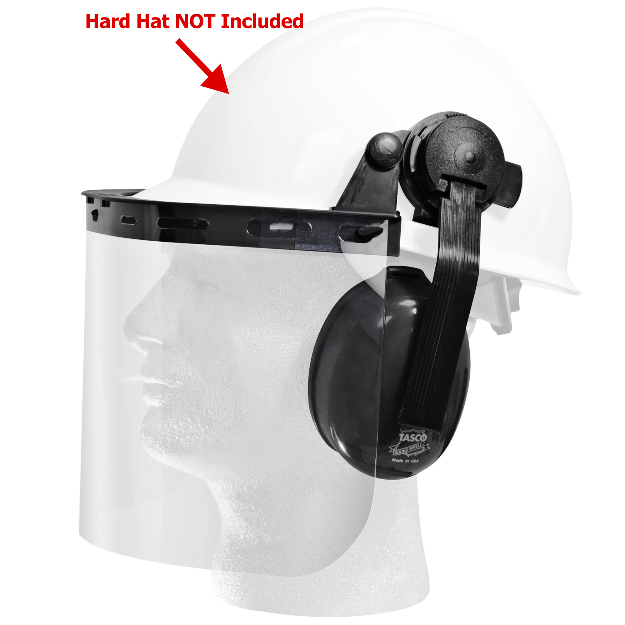ERB by Delta Plus E14 Face Shield & Ear Muff Kit | Full Source
