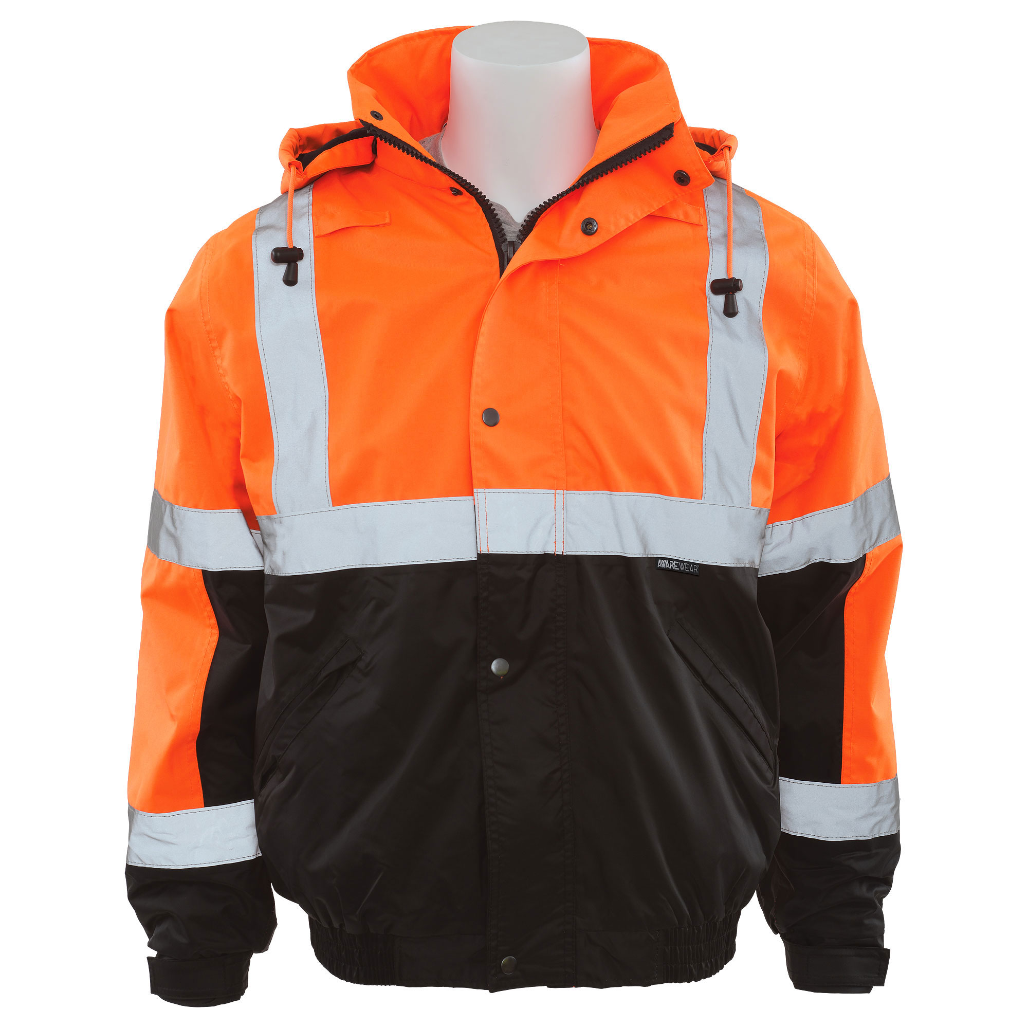 ERB by Delta Plus W106T Type R Class 3 Tall Black Bottom Bomber Jacket ...