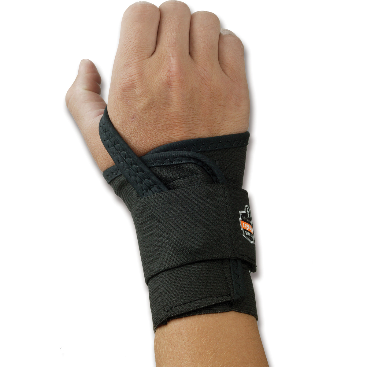 Ergodyne ProFlex 4000 Single Strap Wrist Support - Right Hand - Black ...