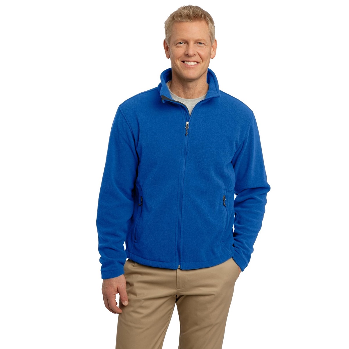 Port Authority F217 Value Fleece Jacket - True Royal | FullSource.com