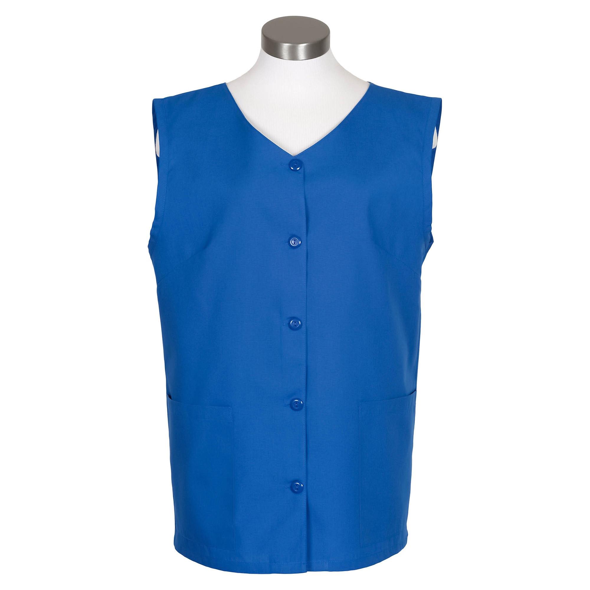 Fame K76 Female Sleeveless Smock - Royal Blue | Full Source