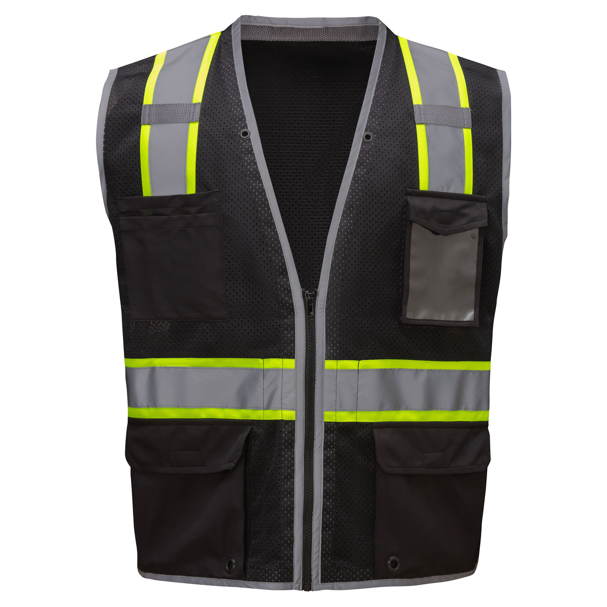 GSS Safety 1715 Enhanced Visibility Hype-Lite Heavy Duty Safety Vest ...