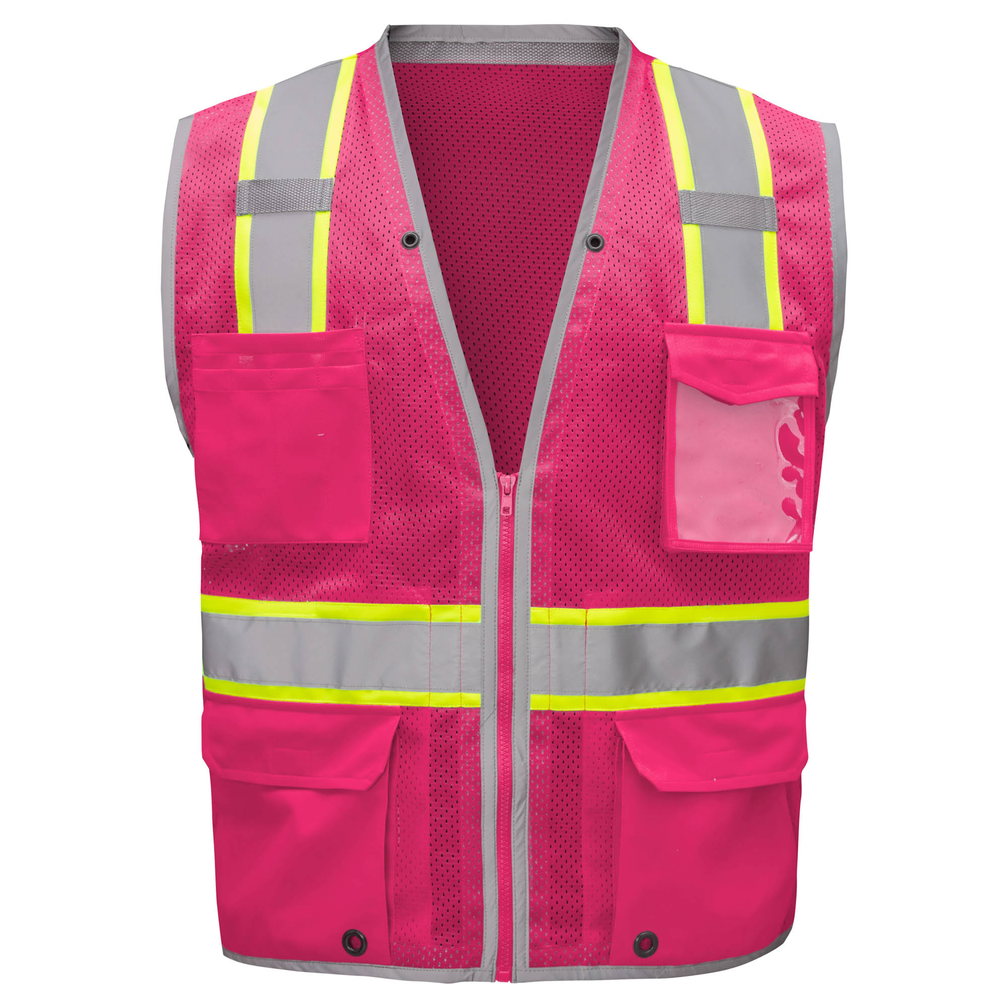 GSS Safety 1719 Enhanced Visibility Hype-Lite Heavy Duty Safety Vest ...
