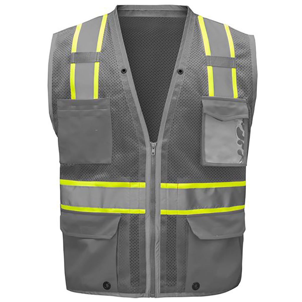 GSS Safety 1723 Enhanced Visibility Hype-Lite Heavy Duty Safety Vest ...
