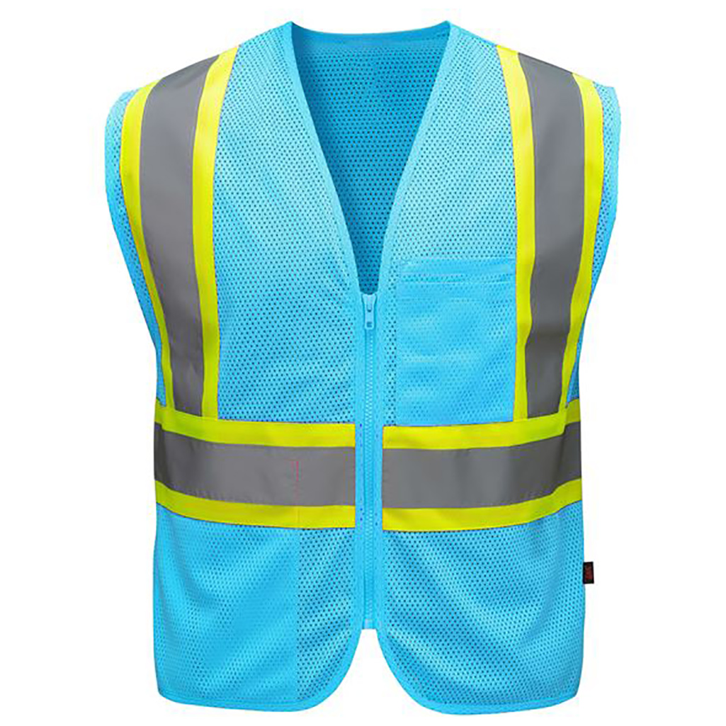 GSS Safety 3142 Non-ANSI Enhanced Visibility Multi-Color Safety Vest ...