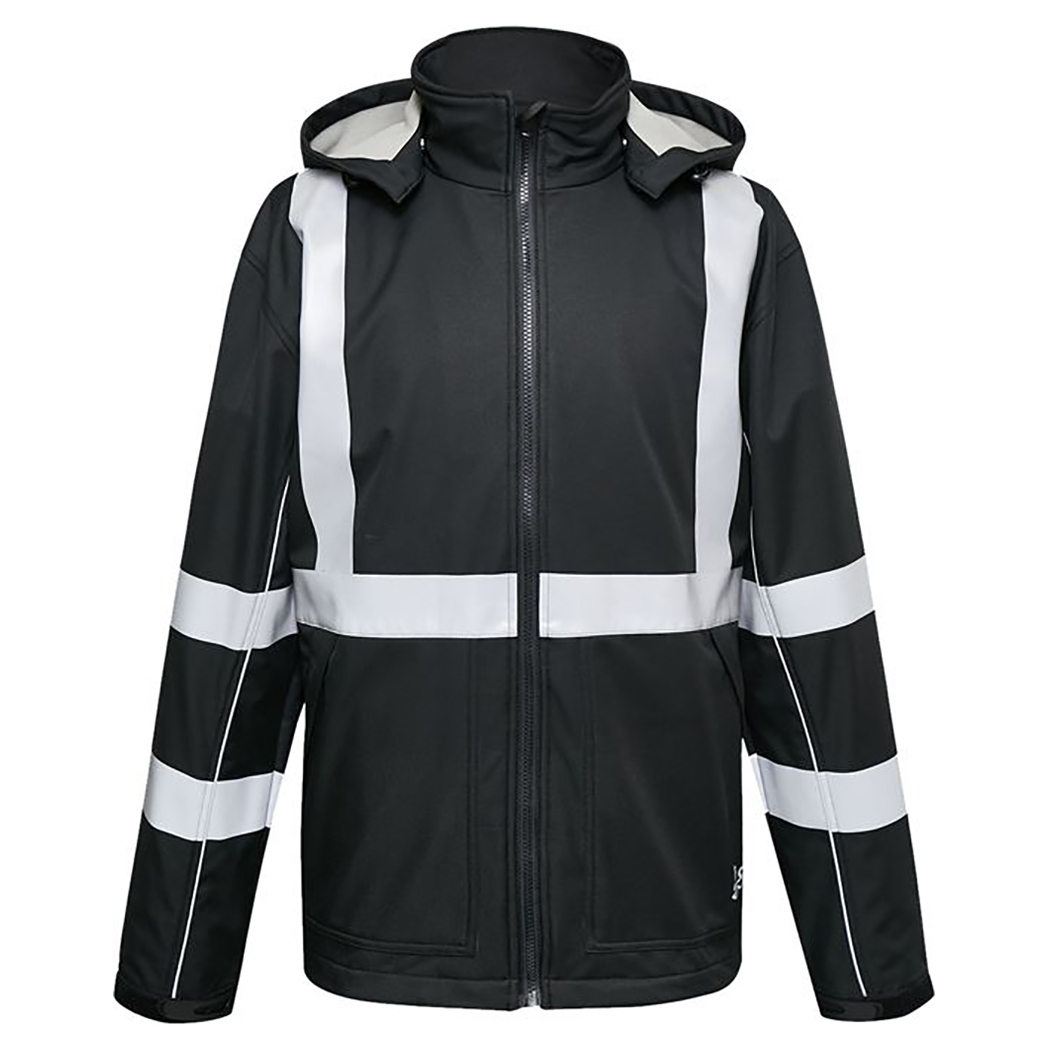 GSS Safety 7517 Non-ANSI ONYX Softshell Safety Sweatshirt - Black ...