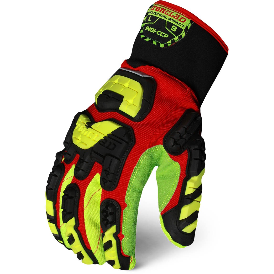 Ironclad INDI-CCP Industrial Impact Cotton Corded Palm Gloves | Full Source