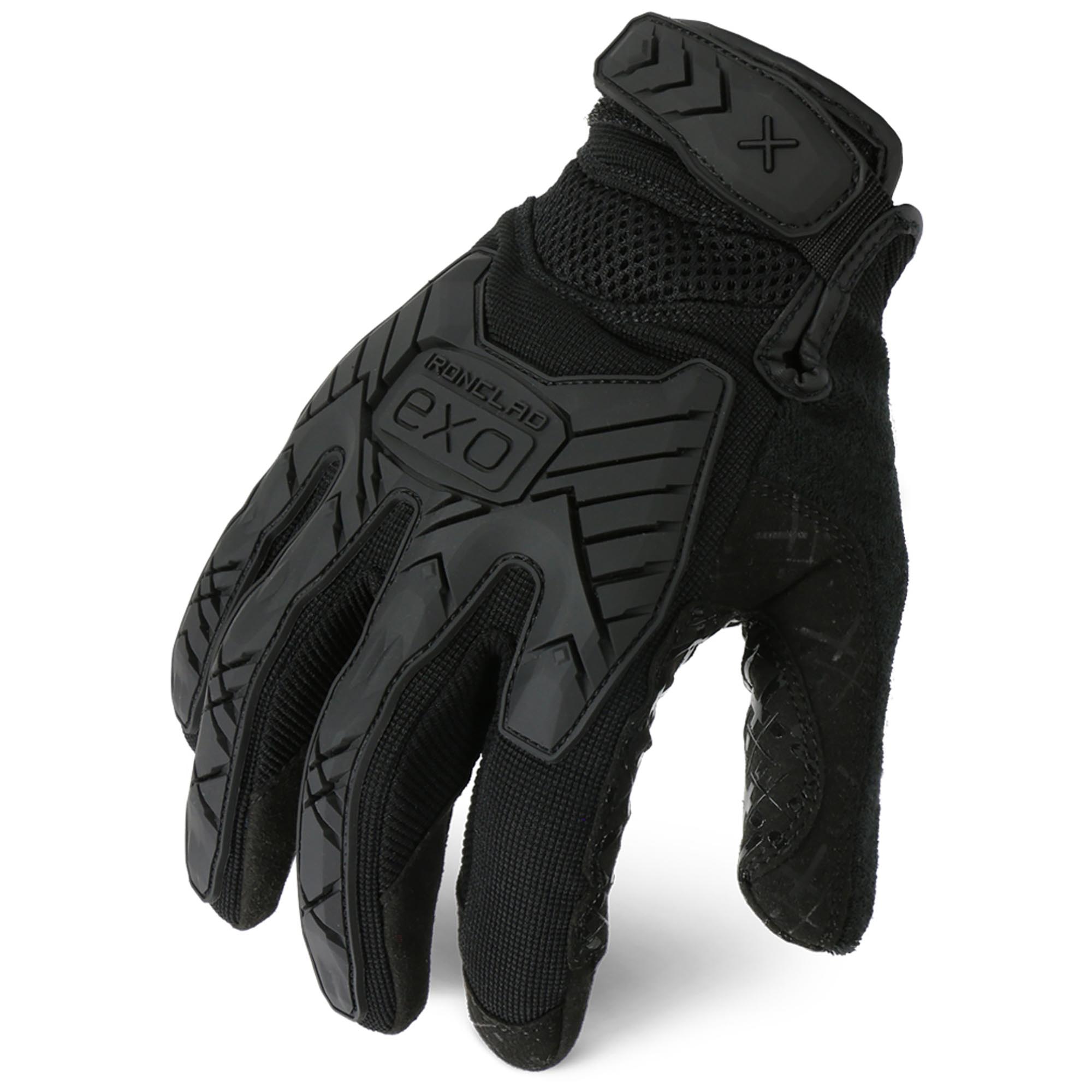Ironclad EXOT-GIBLK Exo Operator Grip Impact Gloves - Black | Full Source