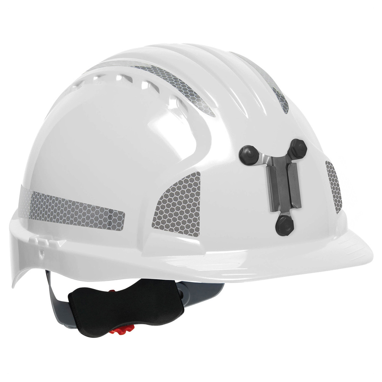 JSP Evolution 6151MCR2 Deluxe Reflective Mining Hard Hat - Wheel ...