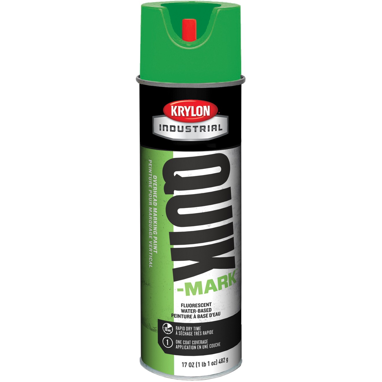 Krylon K04005007 Overhead Marking Paint - Fluorescent Green | Full Source