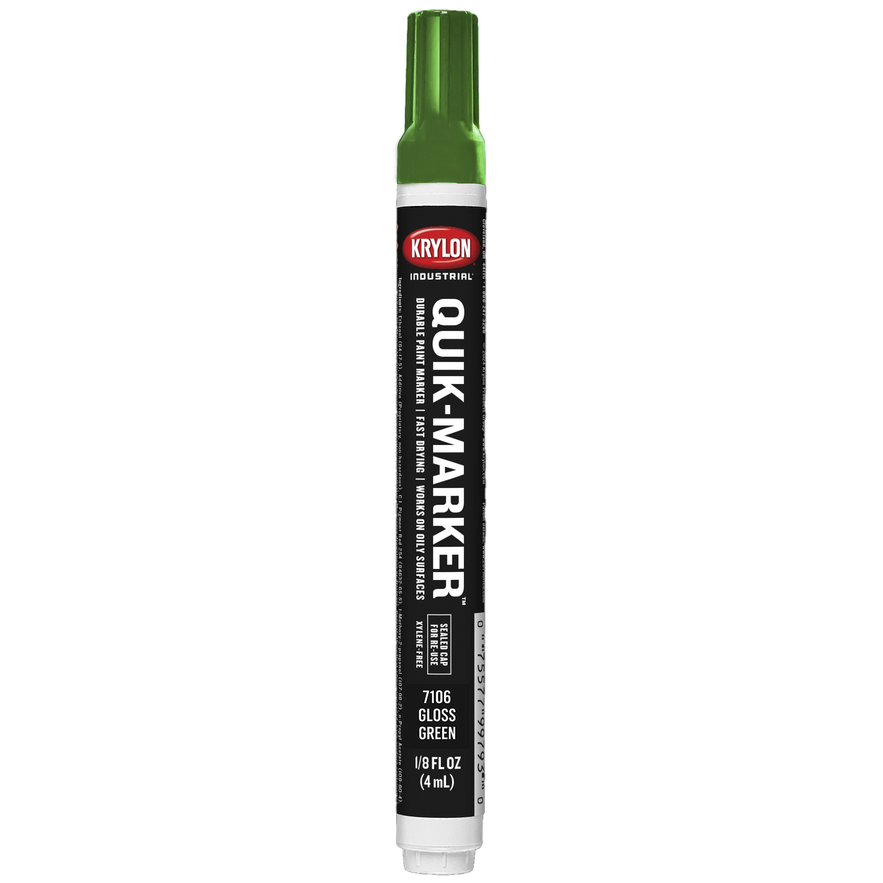 Krylon K00710608 Quik-Marker Paint Markers - Green - 1/3 oz | Full Source