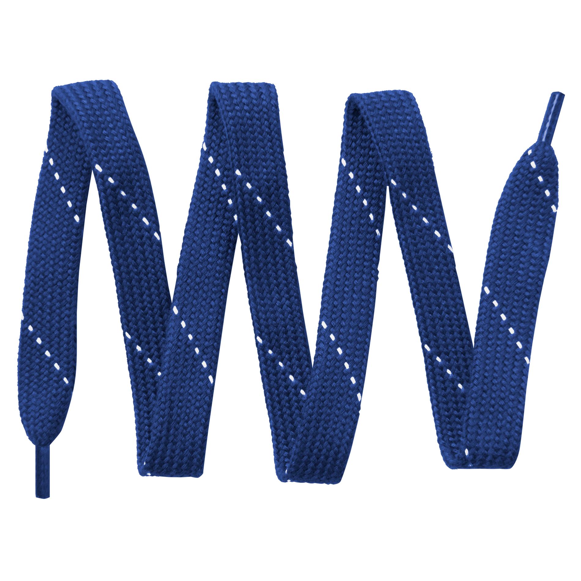 Sport-Tek LACE Sweatshirt Laces - True Royal/White | Full Source