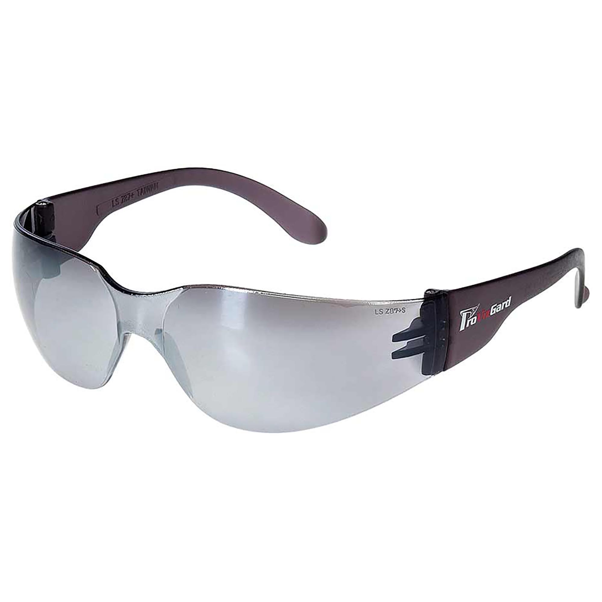 Liberty Safety 1715 iNOX FUSE I Rimless Safety Glasses - Black Frame - Silver Mirror Lens | Full ...