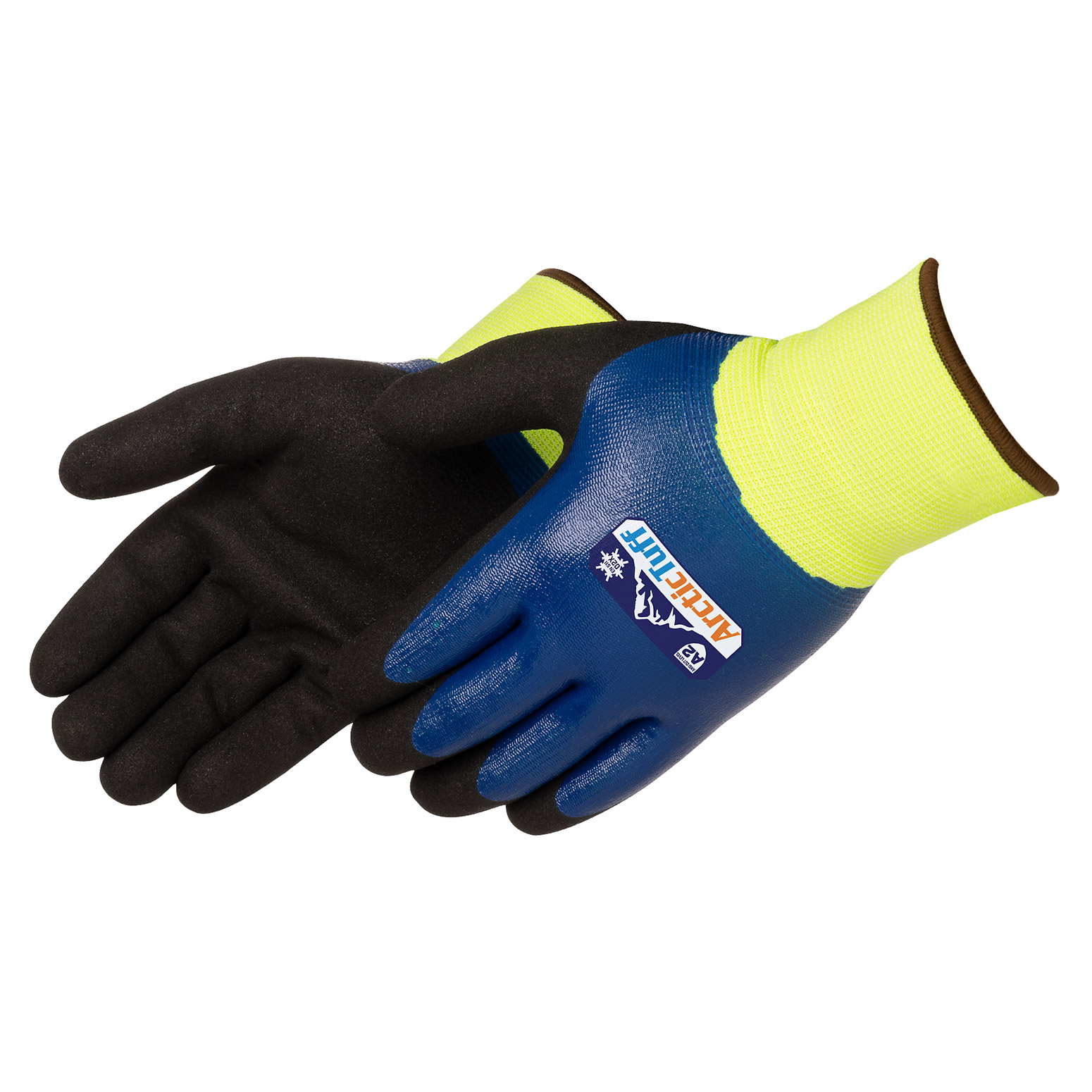 Liberty Safety F4784LG Arctic Tuff Sandy Latex Coated Seamless Work ...