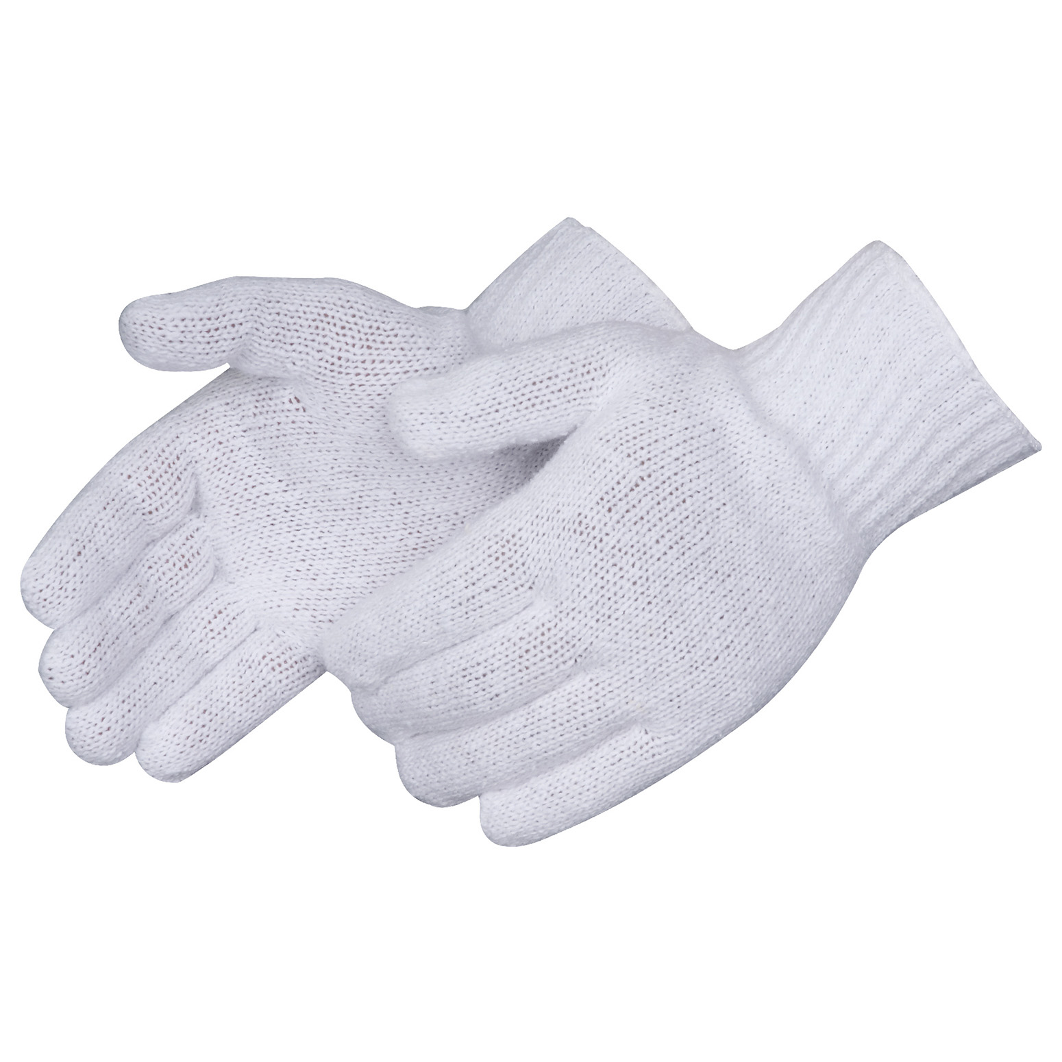 Liberty Safety P4507Q Cotton/Polyester String Knit Work Gloves - White ...