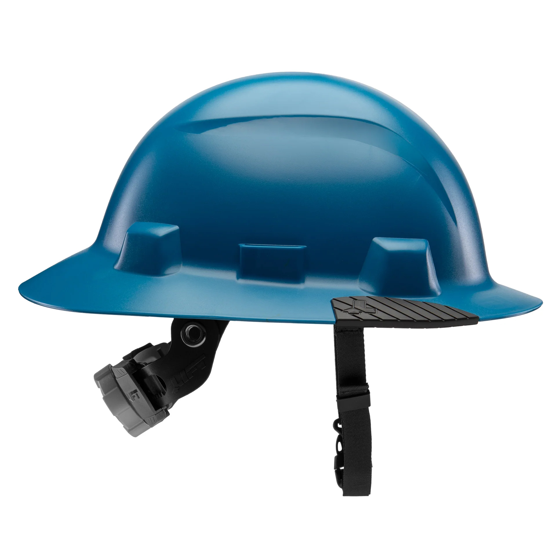 LIFT Safety HIDNV-24W iDAX Full Brim Hard Hat - Ratchet Suspension ...