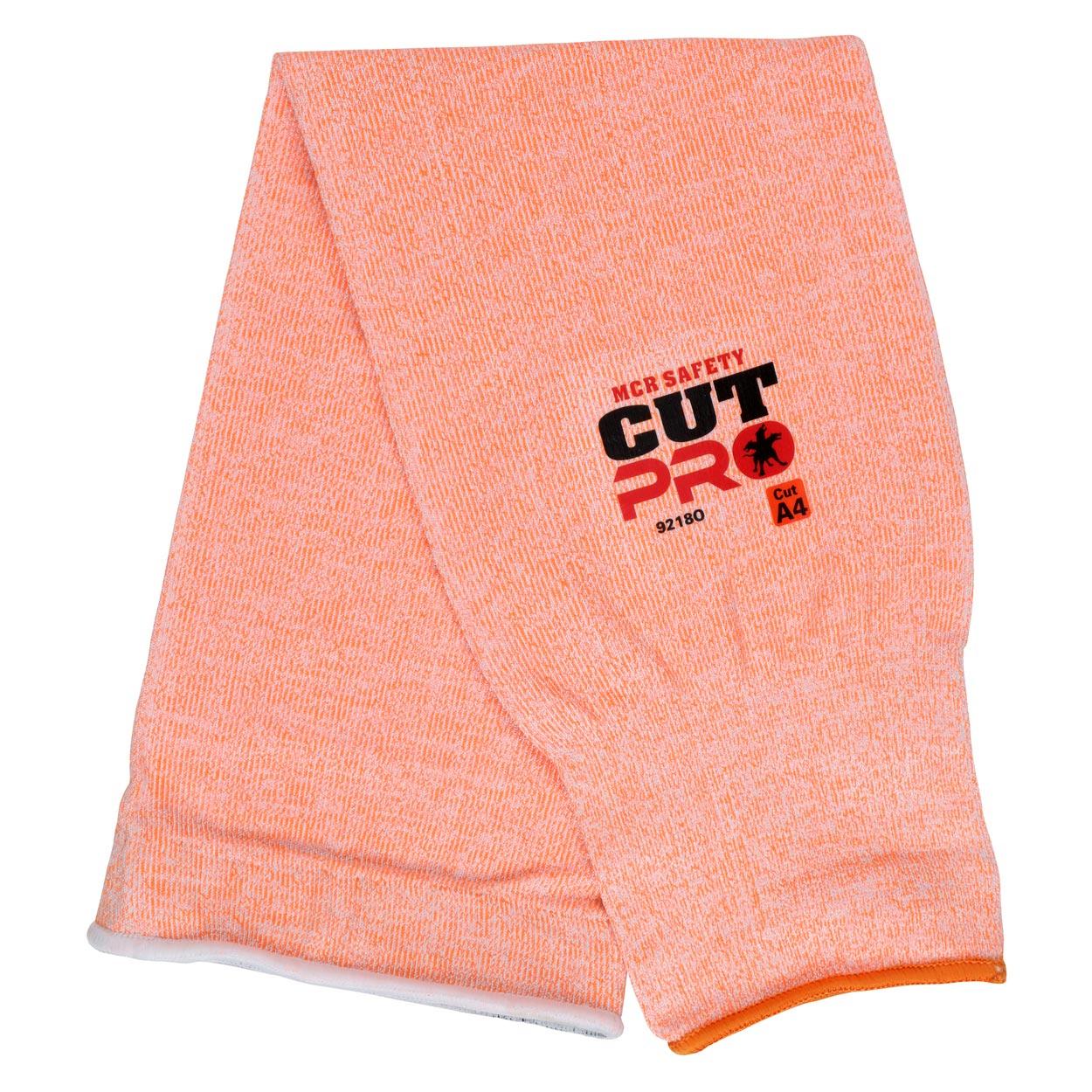 MCR Safety 9218O Cut Pro 13 Gauge Hypermax Sleeve with Silicone Bicep ...