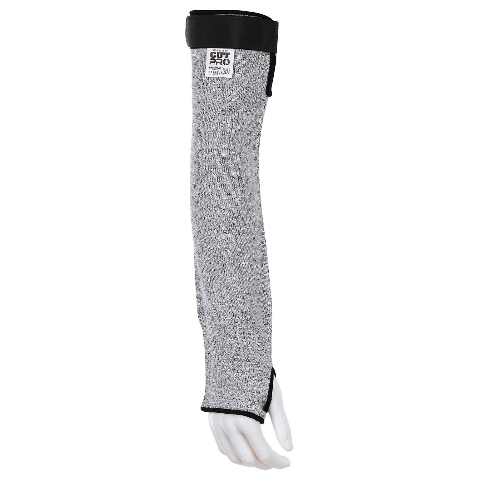MCR Safety 9218SVT Cut Pro 13 Gauge Hypermax Sleeve with Adjustable Closure - 18" Length | Full ...