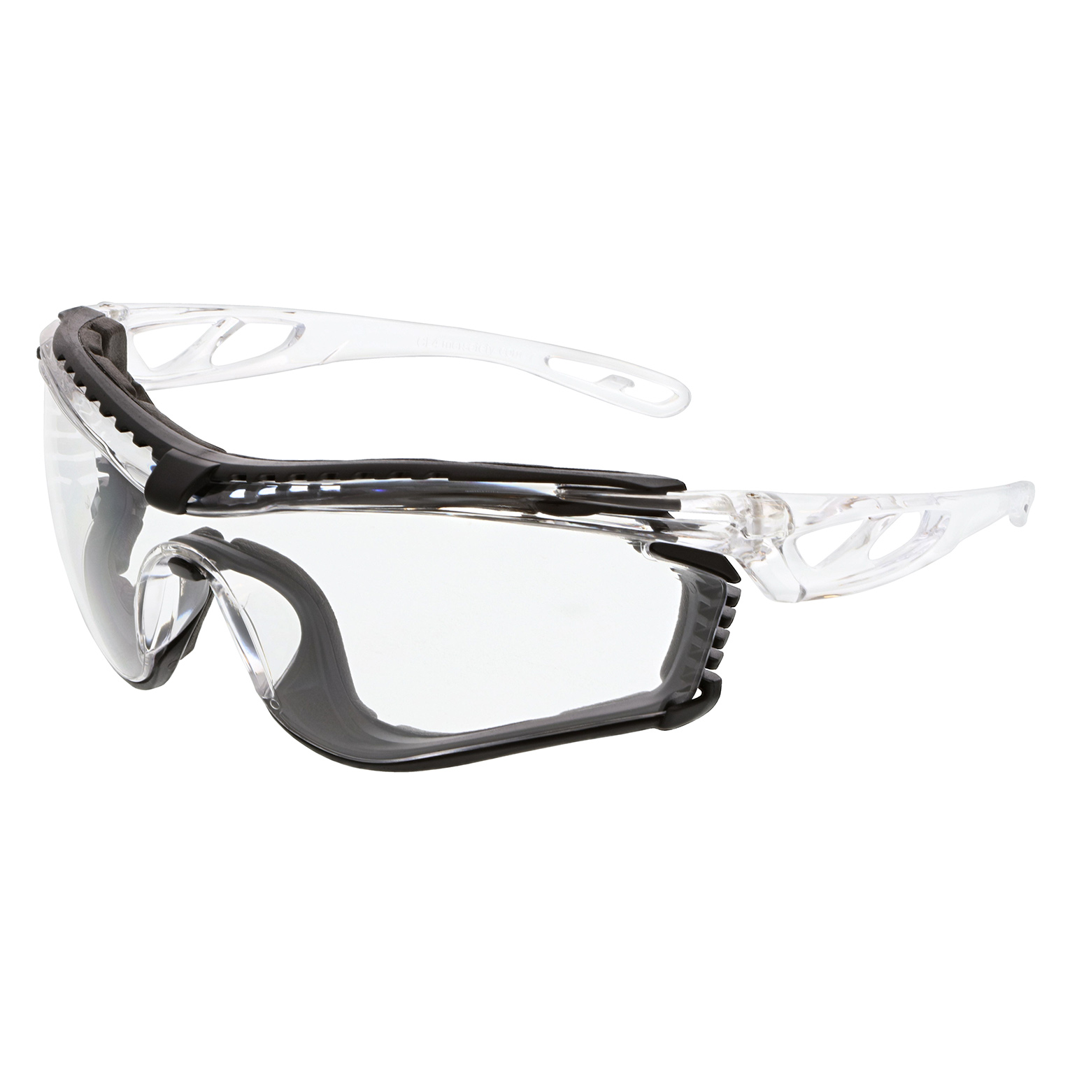 MCR Safety CL510AF Checklite CL5 Safety Glasses - Removable Foam Gasket - Clear UV-AF Anti-Fog ...