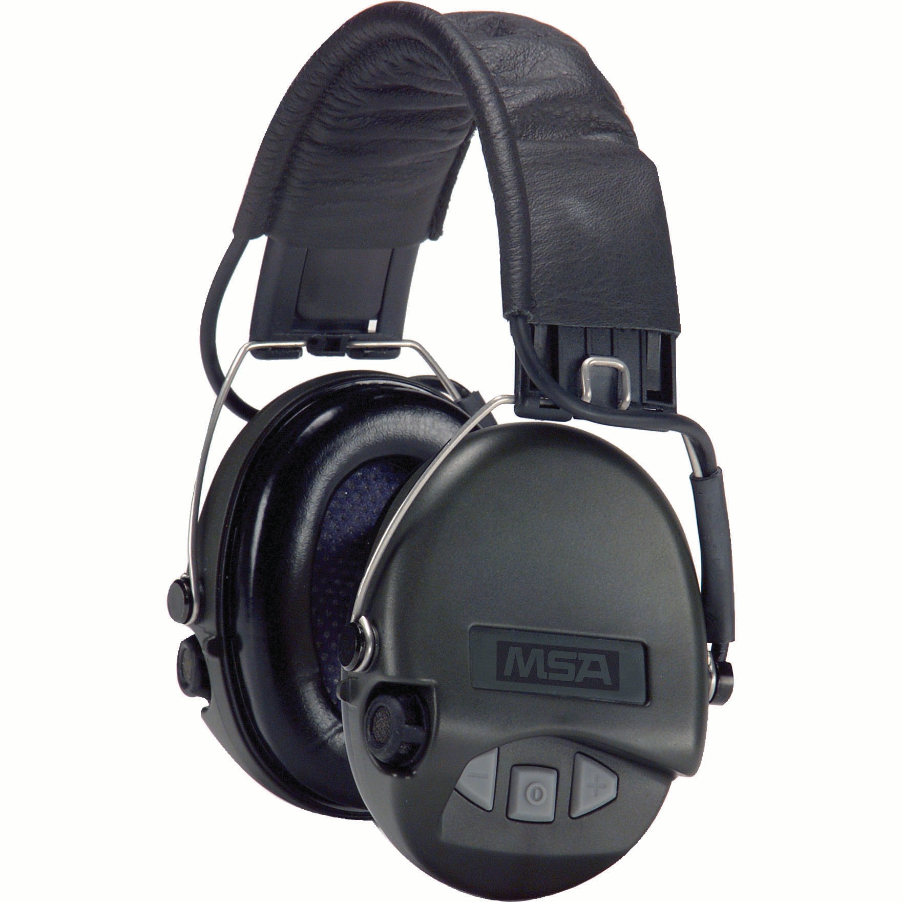 MSA 10061285 Supreme Pro Headband Ear Muffs - 18dB NRR - Black | Full ...