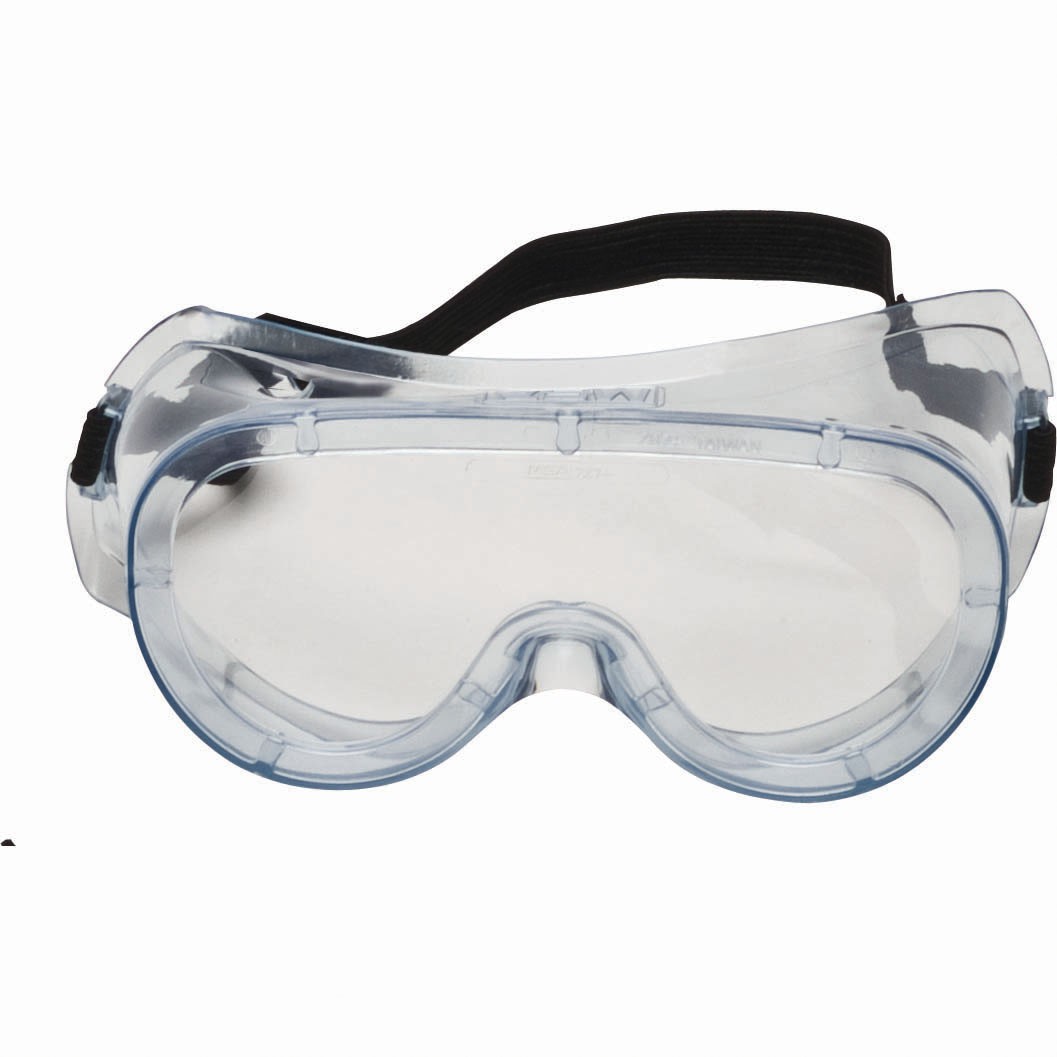 MSA 10106268 Sightgard NV Safety Goggles - Clear Frame - Clear Anti-Fog ...